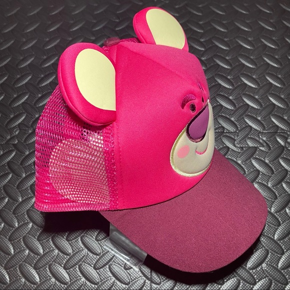 Disney | Accessories | Toy Story 3 Lotso Bear Trucker Hat Mesh Snapback ...